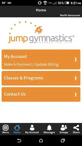 Jump Gymnastics online game with UptoPlay