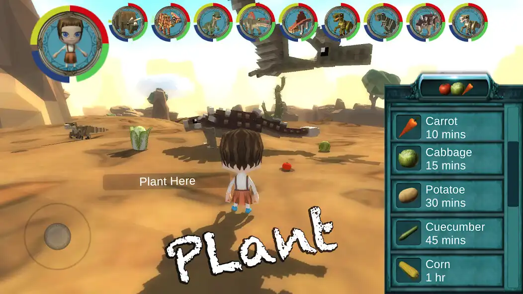 Jurassic Block World online game with UptoPlay