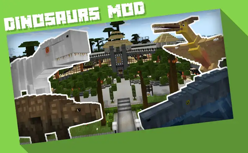 Jurassic Craft Dinosaurs Mod online game with UptoPlay