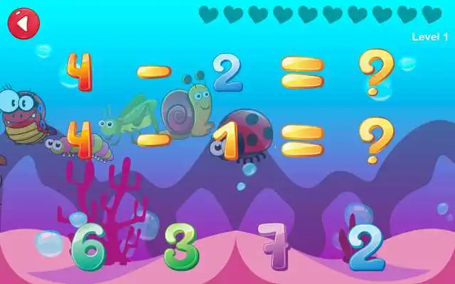 Kids Games Learning Math Basic online game with UptoPlay