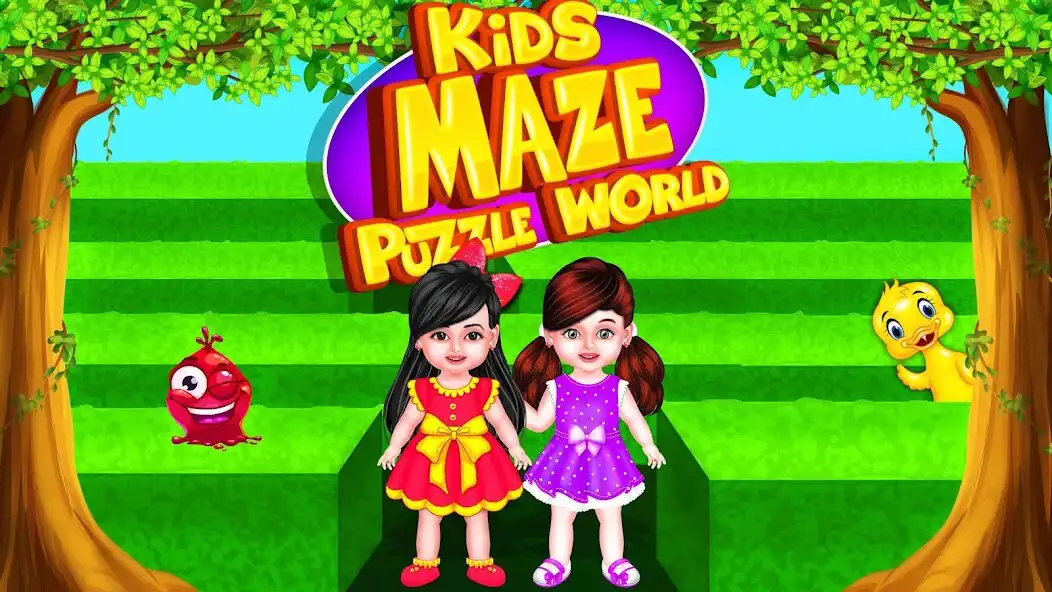 Kids Mazes : Educational Game Puzzle World online game with UptoPlay