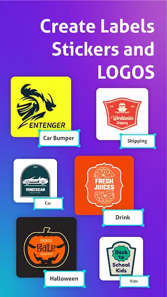Label Maker apps Label Pics online game with UptoPlay