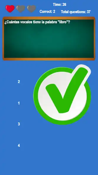 Las Vocales Juego Educativo online game with UptoPlay