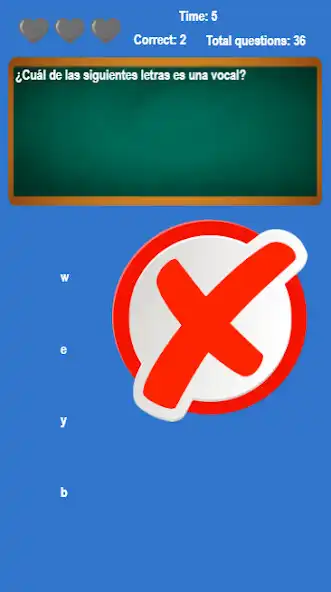 Las Vocales Juego Educativo online game with UptoPlay