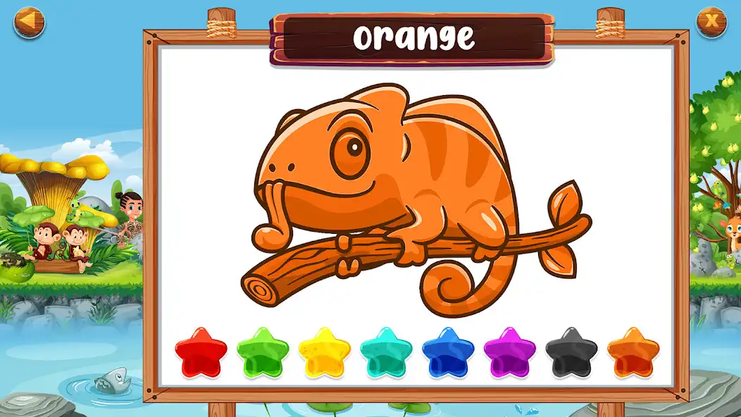 Learn Colors Shapes for Kids online game with UptoPlay