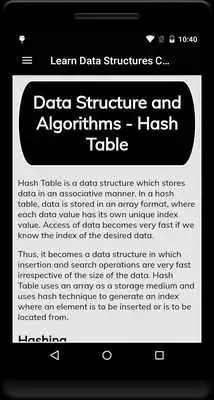 Learn Data Structures Complete Guide online game with UptoPlay