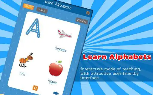 Learning English ABC for Kids online game with UptoPlay