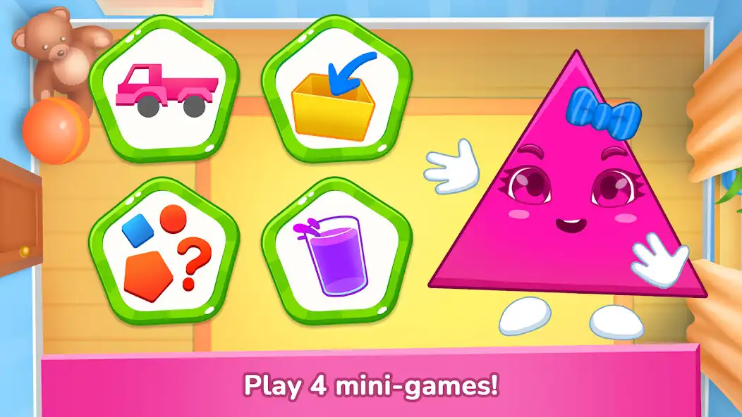 Learning shapes colors online game with UptoPlay