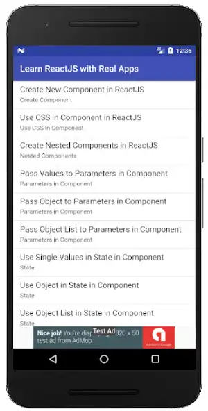 Learn ReactJS with Real Apps online game with UptoPlay