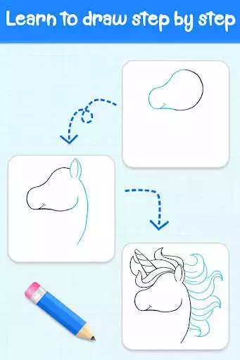 Learn to Draw - Easy Drawing tutorial online game with UptoPlay