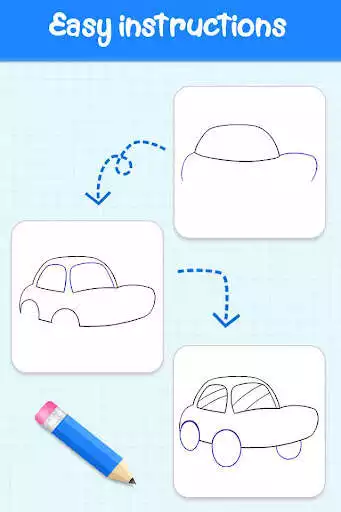 Learn to Draw - Easy Drawing tutorial online game with UptoPlay