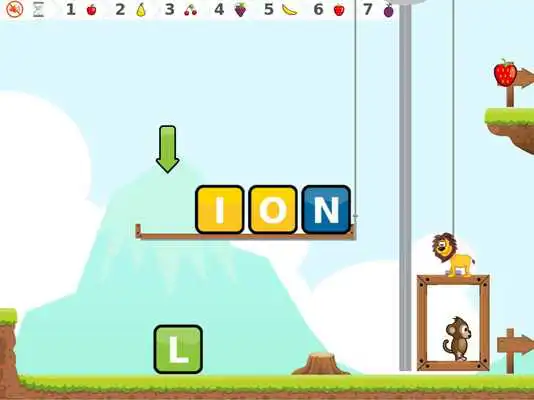 Learn With Happy Animals online game with UptoPlay