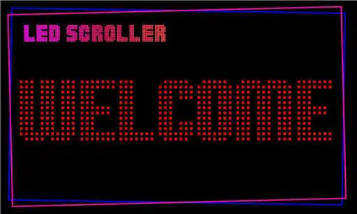 LED Scroller & Panel FREE online game with UptoPlay