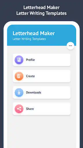 Letterhead Maker - Letter Writing Templates online game with UptoPlay