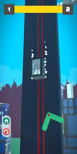 Lift Break - Elevator Fall Simulator online game with UptoPlay