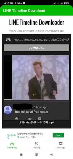 LINE Timelineer online game with UptoPlay