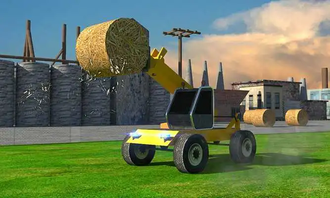 Loader Telehandler Simulator online game with UptoPlay