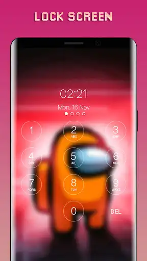 Lock Screen For Among Us & Wallpapers online game with UptoPlay