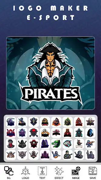 Logo Esport Maker - Mascot Logo Maker online game with UptoPlay