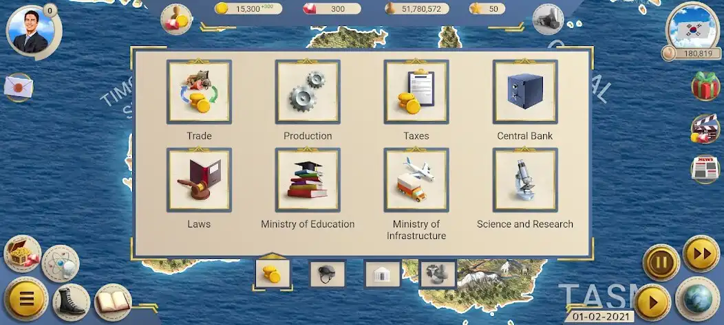 MA 2 – President Simulator online game with UptoPlay