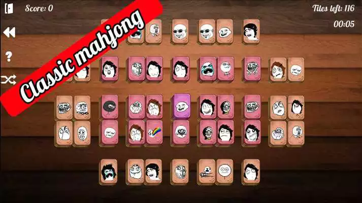 Mahjong with Memes online game with UptoPlay