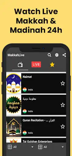 Makkah and Madina Live TV online game with UptoPlay