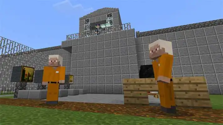 Map Roblox Prison Life for Minecraft MCPE online game with UptoPlay