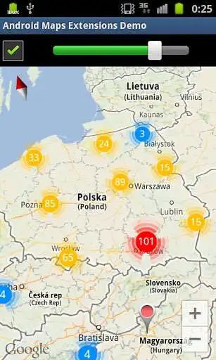 Maps Extensions Demo online game with UptoPlay