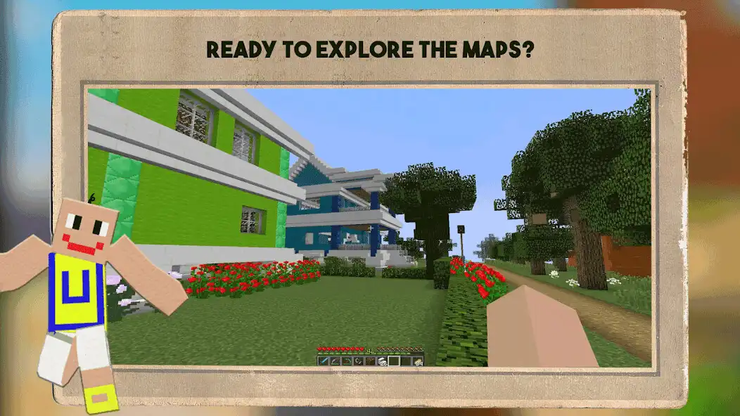 Maps IpinUpin for MCPE online game with UptoPlay
