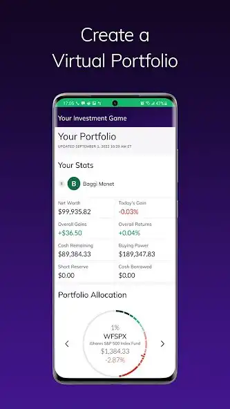 MarketWatch Stock Market Game online game with UptoPlay