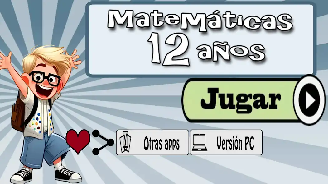 Matemáticas 12 años online game with UptoPlay