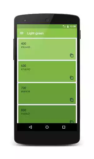 Material Design Color Palettes online game with UptoPlay