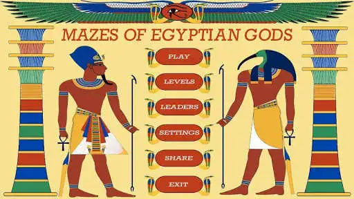 Mazes of Egyptian Gods online game with UptoPlay