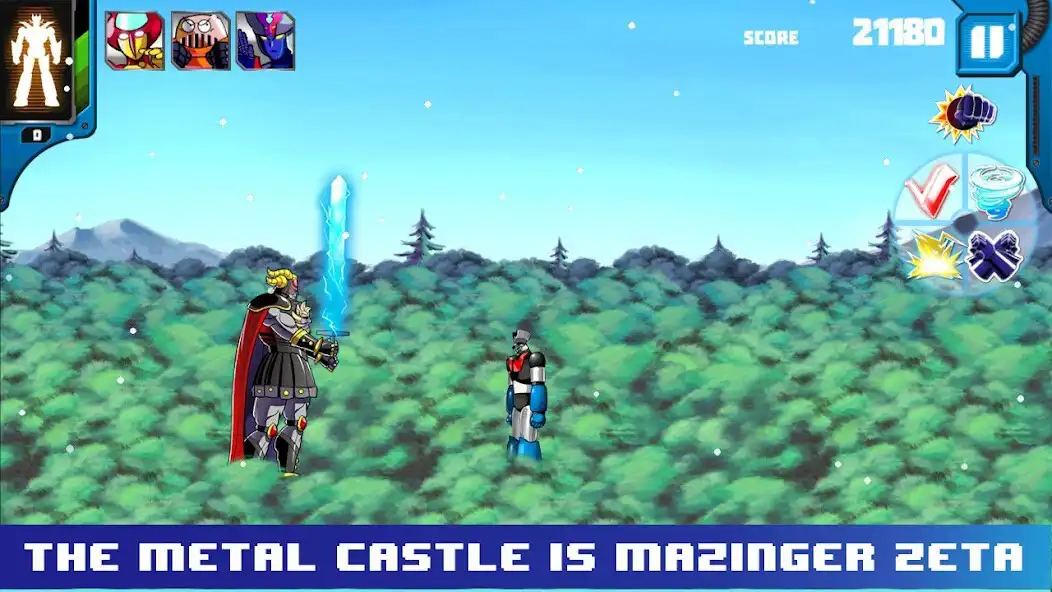 Mazinger Z Returns online game with UptoPlay