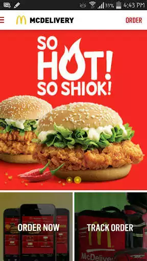McDelivery Singapore online game with UptoPlay