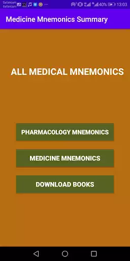 Medical Mnemonics - All Medical Mnemonics online game with UptoPlay