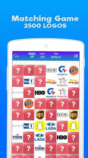 Memory Game: Logo Quiz online game with UptoPlay