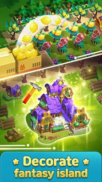 Merge Fantasy Island online game with UptoPlay