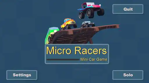 Micro Racers - Mini Car Racing Game online game with UptoPlay