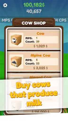 Milk Farm Clicker online game with UptoPlay