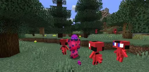 Miraculous Lady Bug Super Cat mod for Minecraft online game with UptoPlay