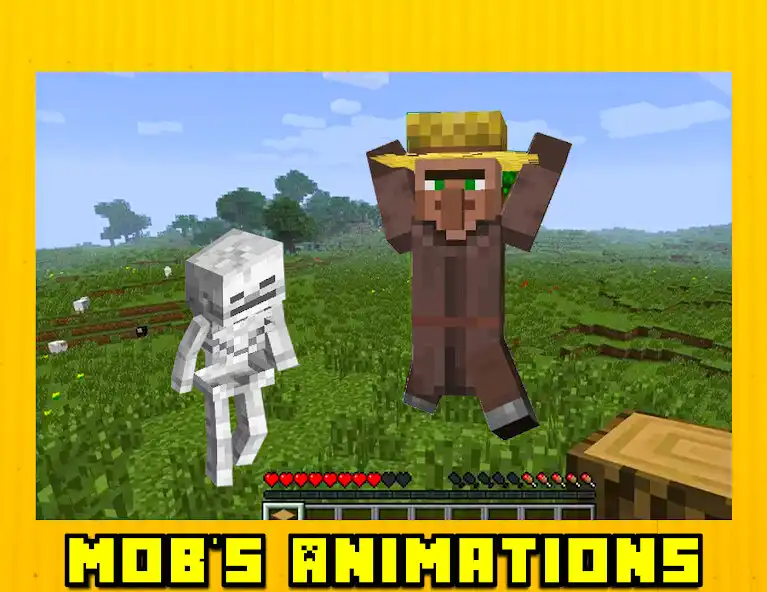 Mob Animations Mods Minecraft online game with UptoPlay