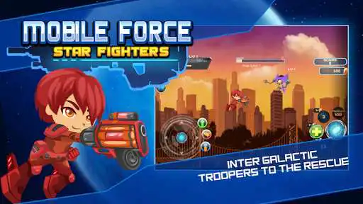 Mobile Force: Star Fighters of Galaxy War Academia online game with ...