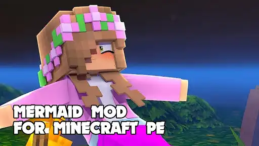Mod Mermaid Tail for Minecraft PE online game with UptoPlay