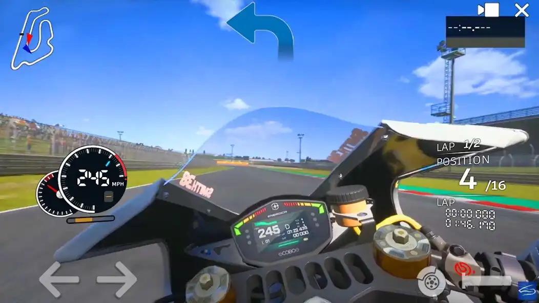 Motor Gp Simulator online game with UptoPlay