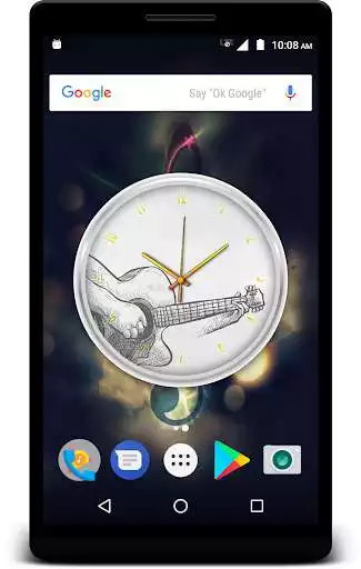 Music Clock Live Wallpaper online game with UptoPlay