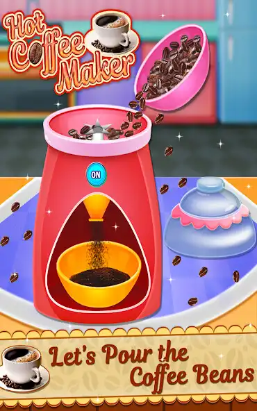 My Cafe - Coffee Maker Game online game with UptoPlay