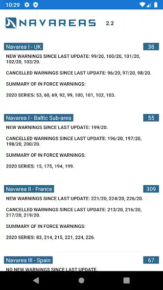 Navarea Warnings (Navtex) online game with UptoPlay