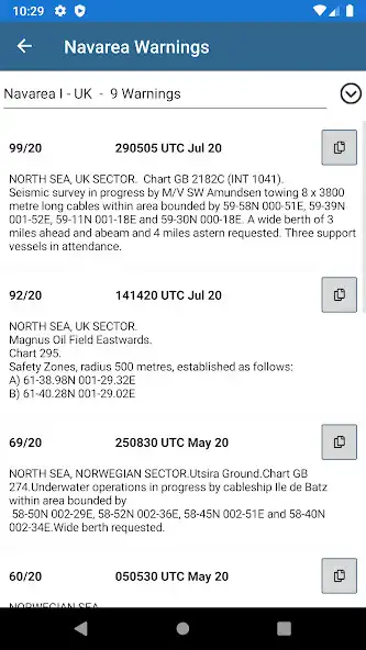 Navarea Warnings (Navtex) online game with UptoPlay
