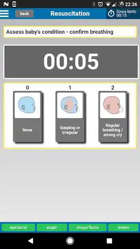 Neonatal Resuscitation online game with UptoPlay